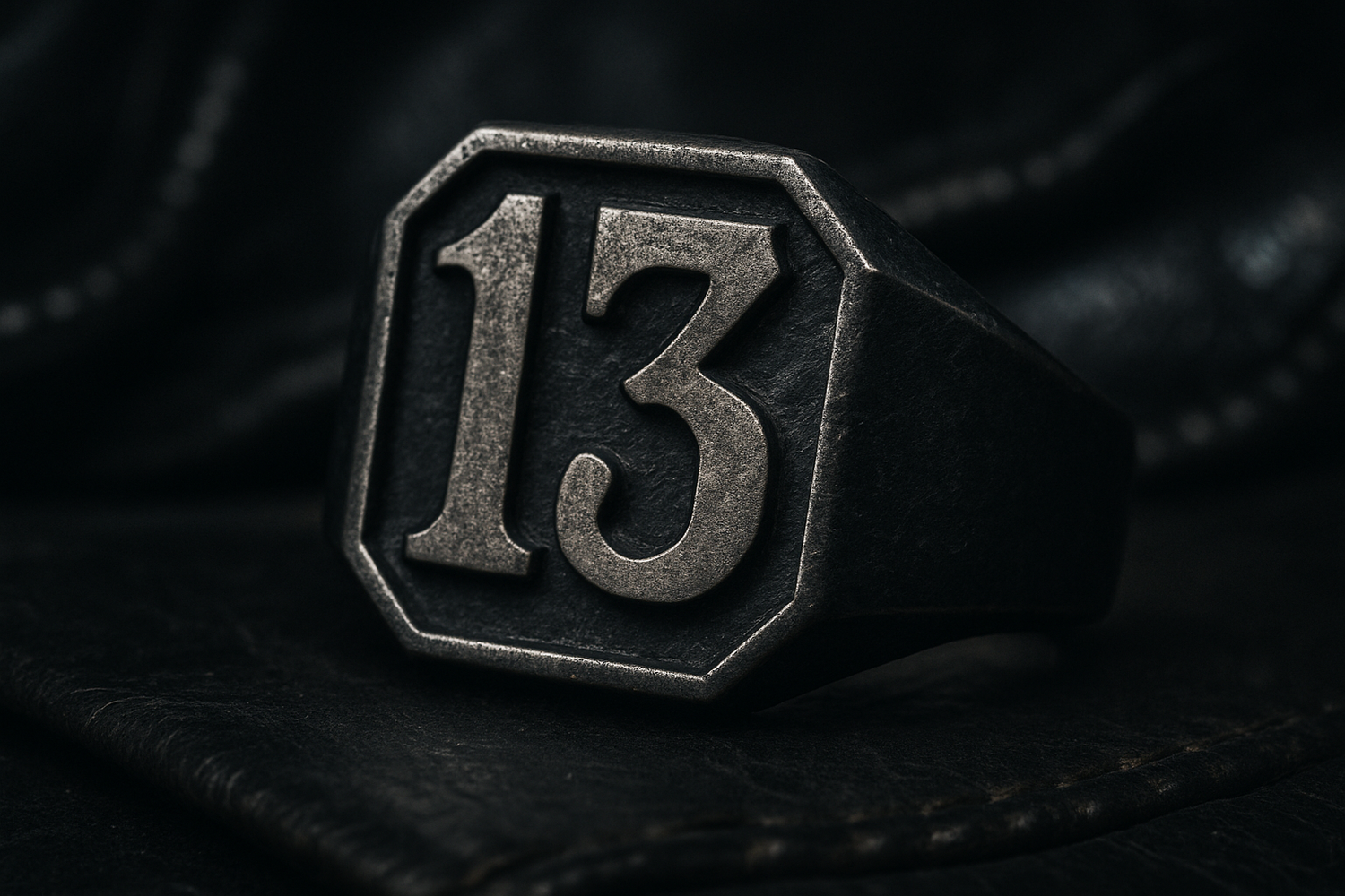 The Meaning Behind the #13 Ring Symbol for Bikers | SkullRingShop ...